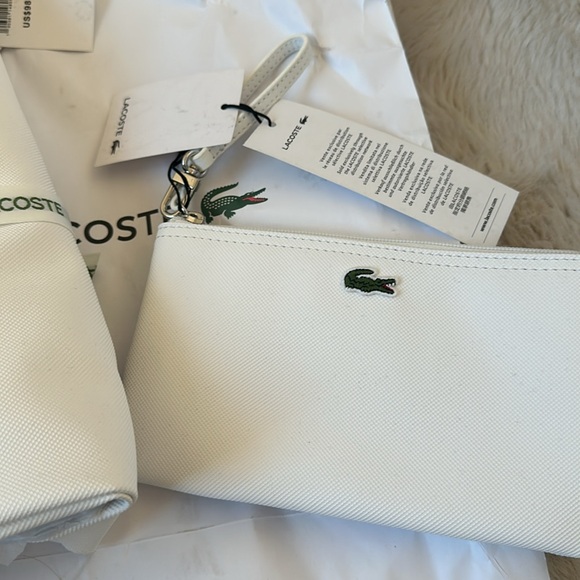 Lacoste | Bags | New With Tag Lacoste Bag With Mini Pouch Set | Poshmark